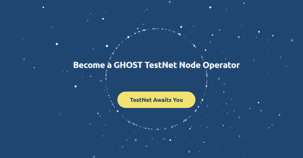 GHOST Chain Startup Guide | GHOST Blog